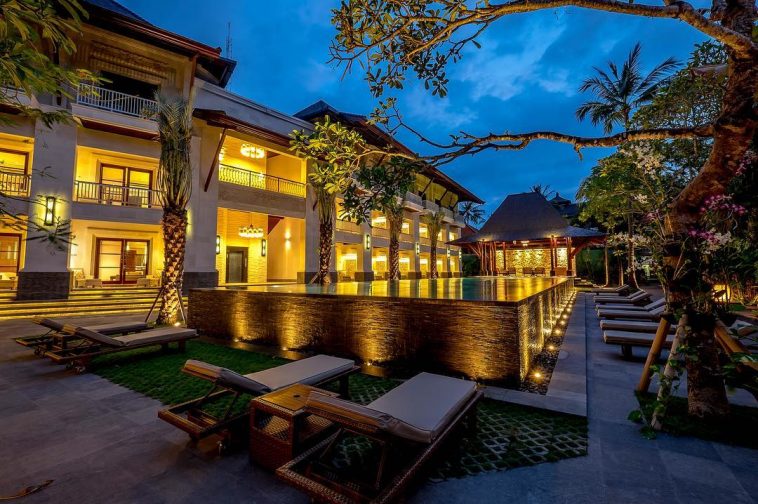 Puri Santrian, Resort di Pesisir Sanur yang Begitu Menawan