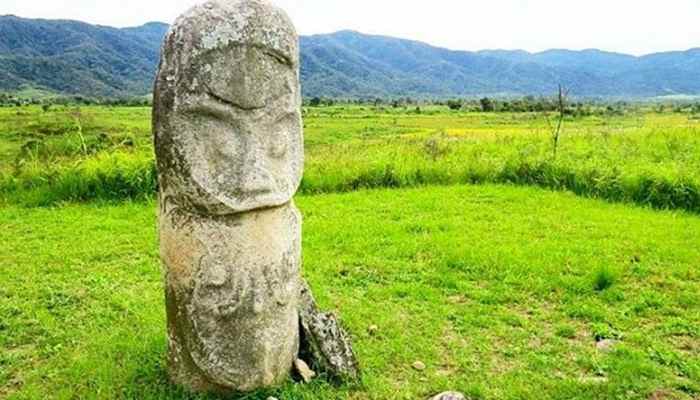 Situs Megalitikum di Poso ini Mirip dengan Pulau Paskah di Pasifik