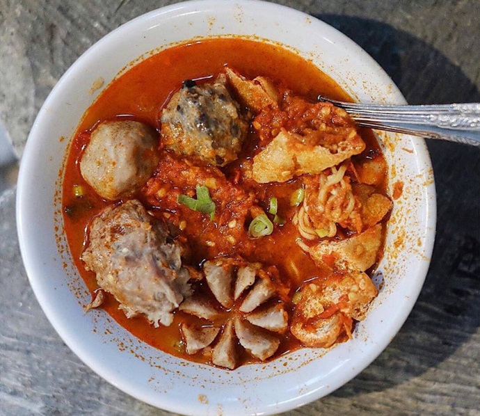 Rekomendasi Bakso Granat Pedas Favorit