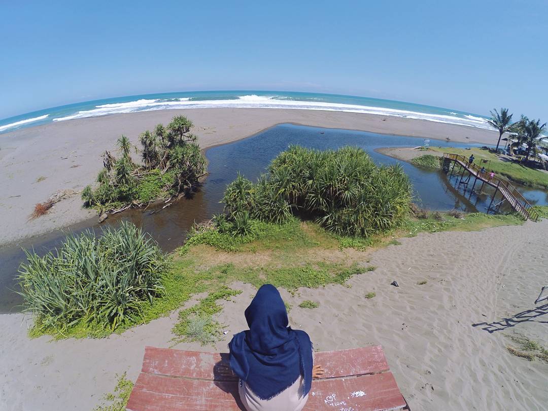 Laguna Pantai Bopong, Wisata Kekinian di Kebumen
