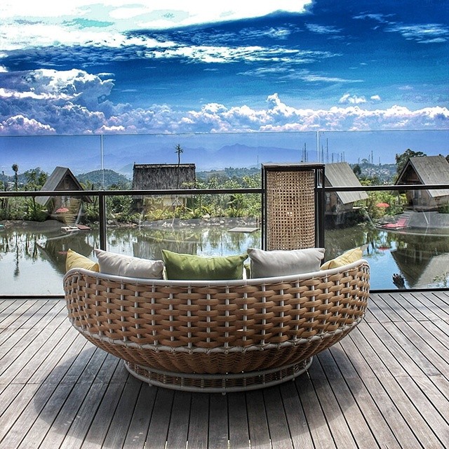 Burangrang Dusun Bambu Bawa Suasana Ubud ke Lembang