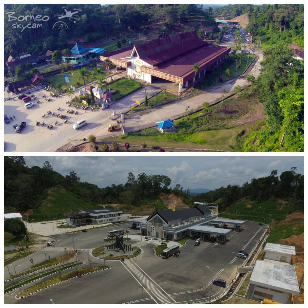 Entikong Menjelma Jadi Pos Perbatasan Indonesia yang Keren, Intip Yuk!