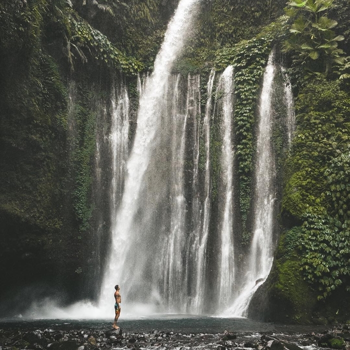 Keindahan Air Tejun di Lombok Utara, Oase Sejuk Untuk Para Pengembara
