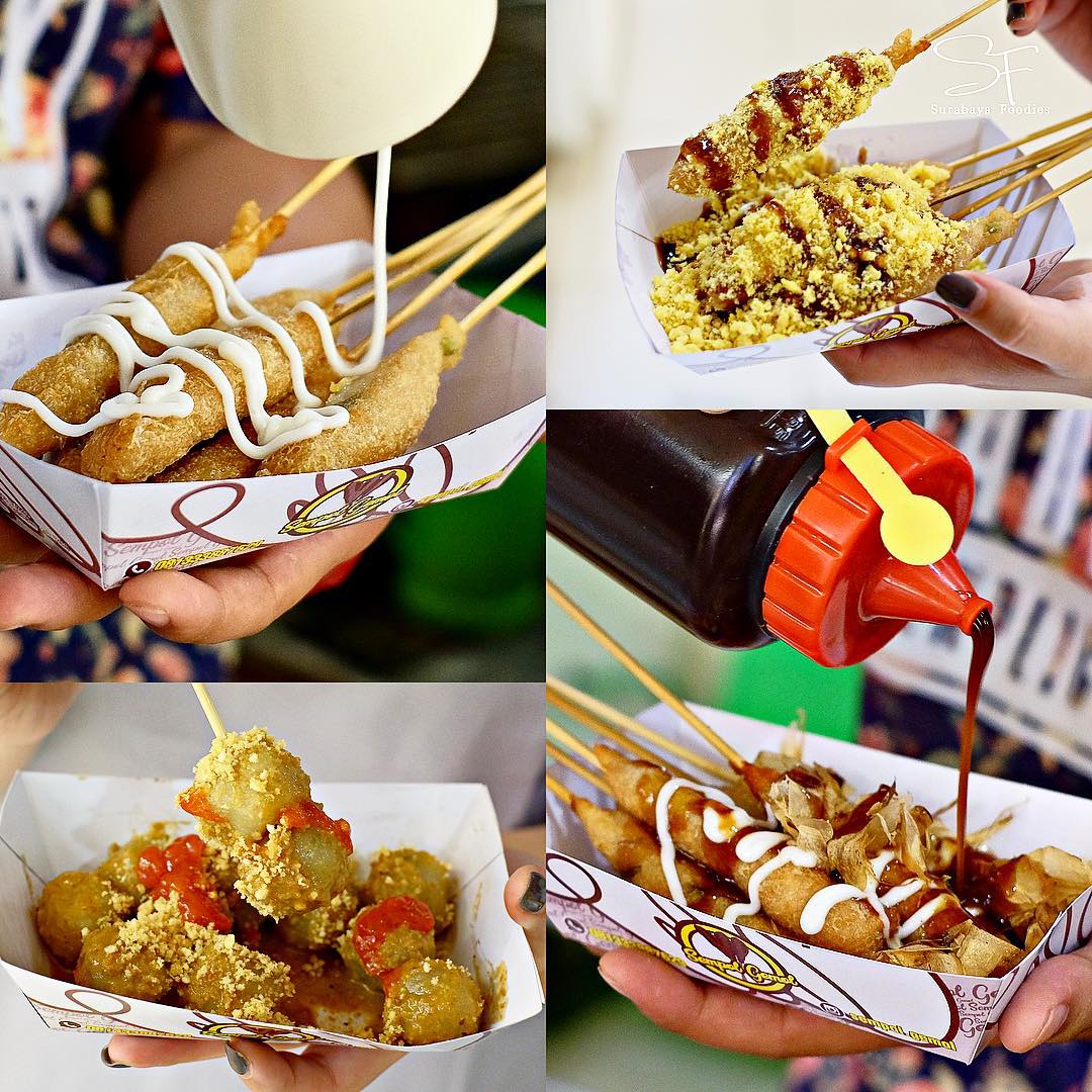 4 Jajanan Sempol di Surabaya dengan Kemasan Unik, Ada yang Berbumbu Rujak