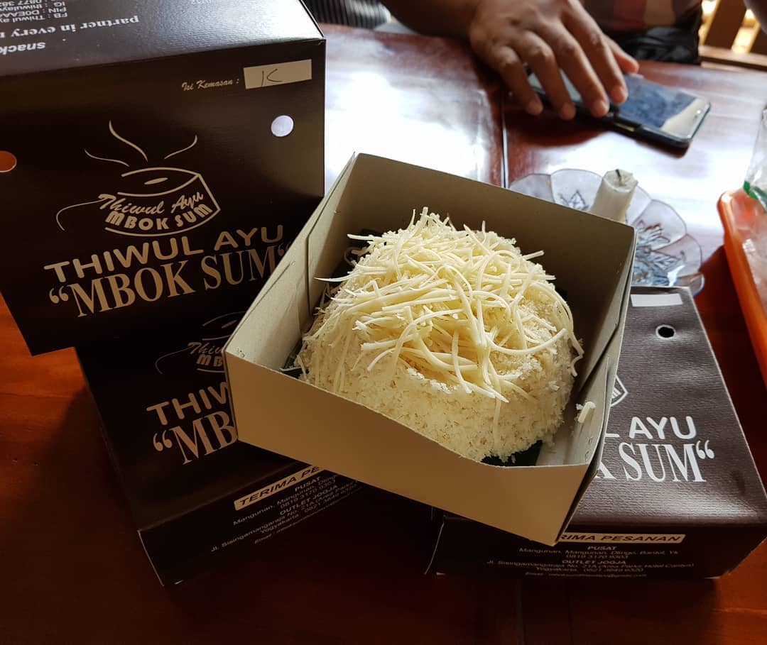 Thiwul Ayu Mbok Sum, Jajanan Legendaris Bentuk Kekinian dari Bantul