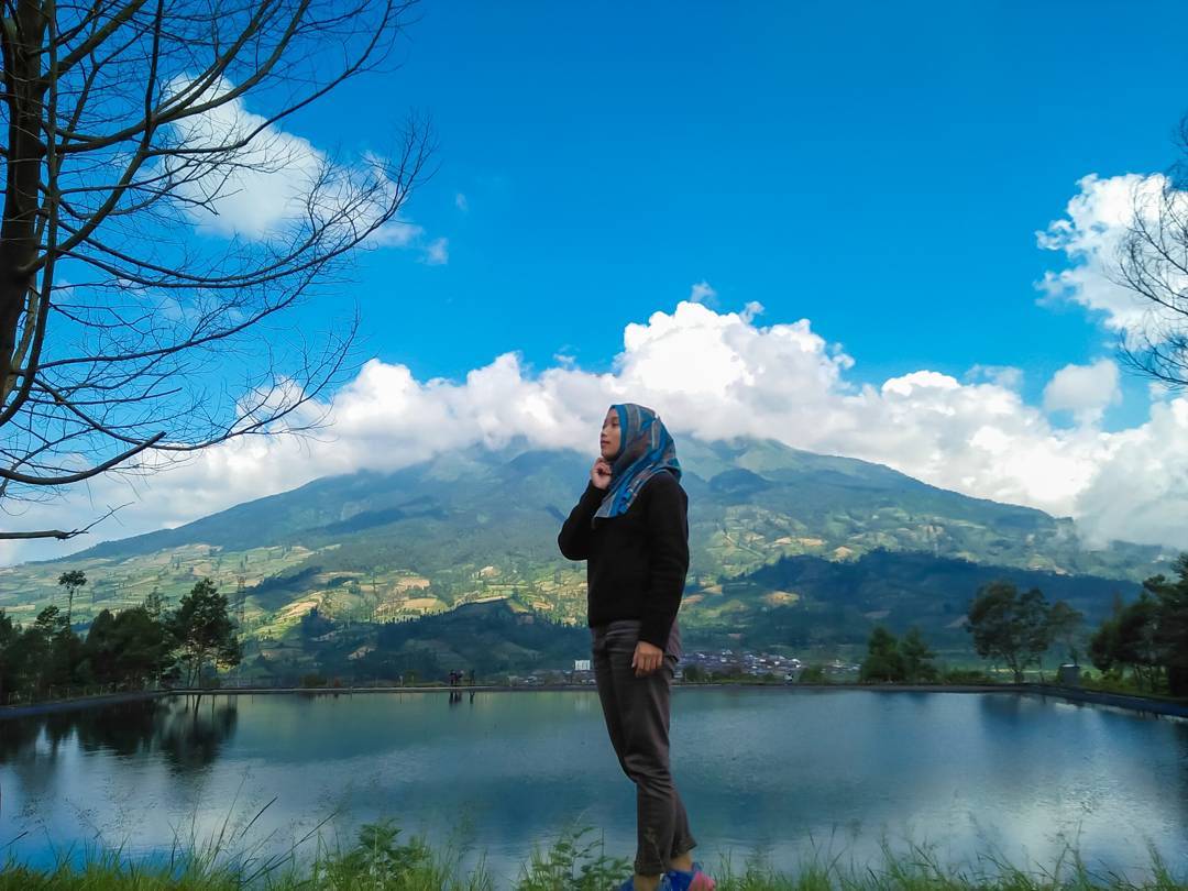 Melihat Gunung Fuji-nya Indonesia dari Embung Kledung Temanggung