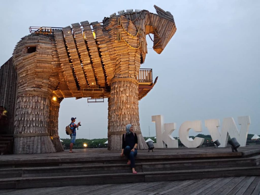 Masifnya Kuda Troya nan Legendaris di Hutan Bakau BJBR Probolinggo