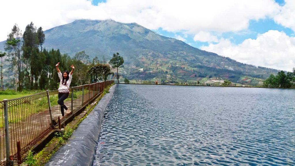 Melihat Gunung Fuji-nya Indonesia dari Embung Kledung Temanggung