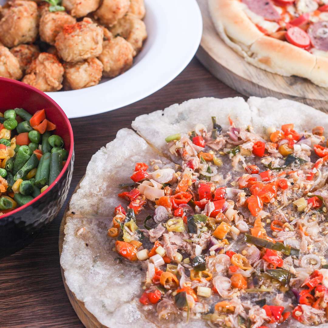 Pizza Unik, Enaknya Gabungan Kuliner Tradisional dan Italia