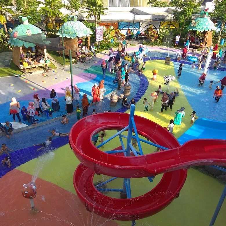Citra Grand Mutiara Waterpark, Segarnya Berburu Harta di Jogja