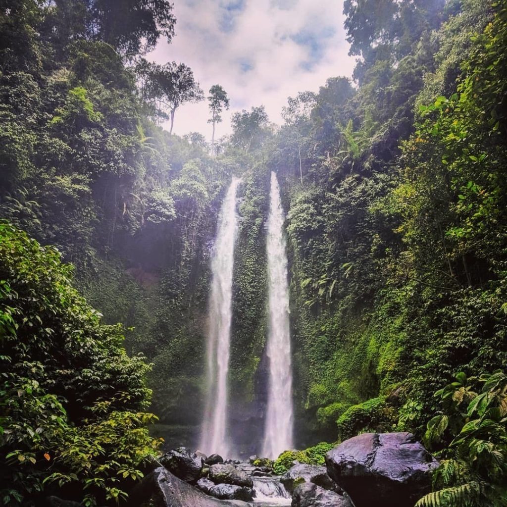 Air Terjun di Lombok Utara, Pesona Kampung Halaman Lalu Muhammad Zohri