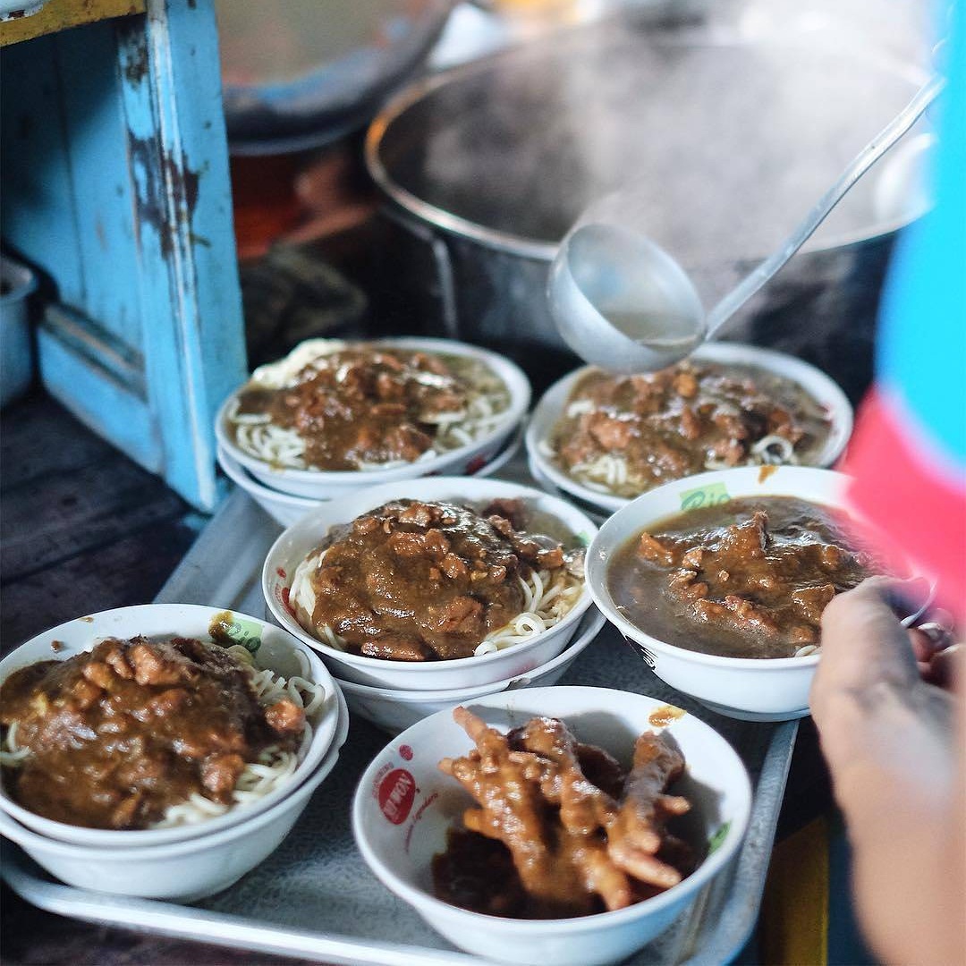 Mie Ayam Bu Tumini, Kuliner Jogja dengan Porsi Jumbo dan Kuah Melimpah