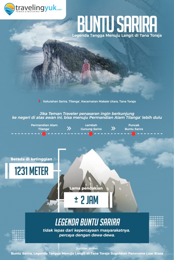 Buntu Sarira, Legenda Tangga Menuju Langit di Tana Toraja Suguhkan ...