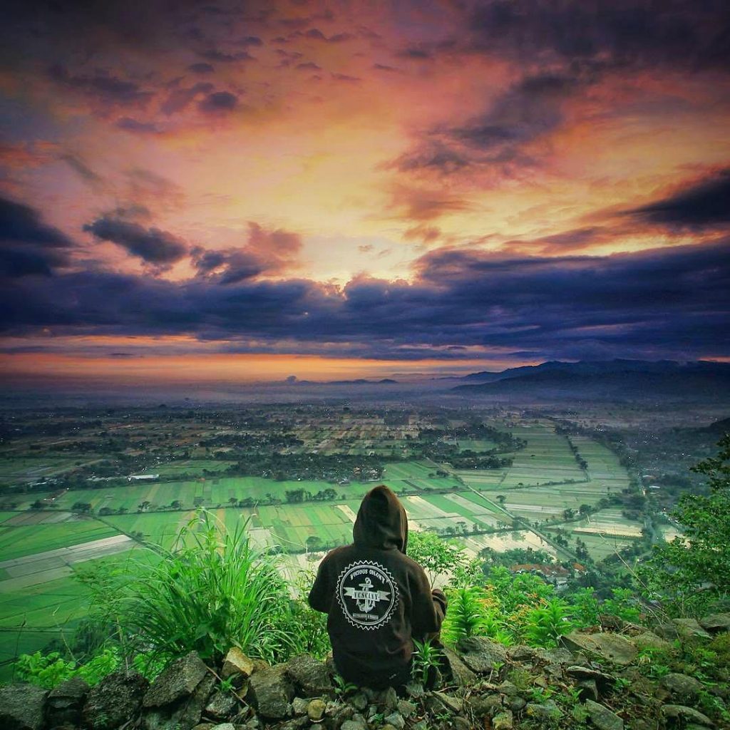 Jelajah Bukit di Sleman, Pesawahan dan Gunung Merapi Jadi Pemandangan