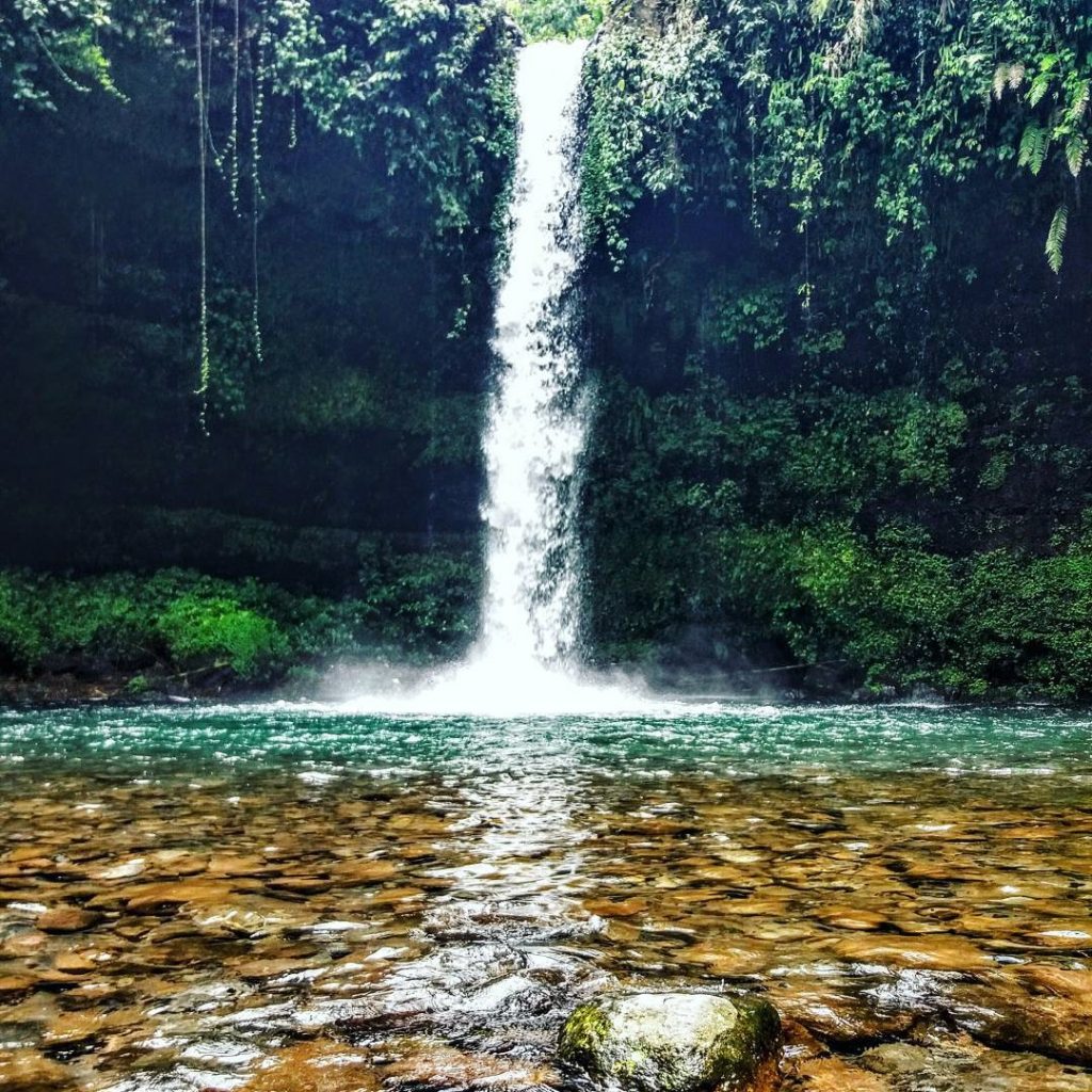 Curug di Banyumas Bersuasana Asri, Segarnya Berenang di Air yang Jernih