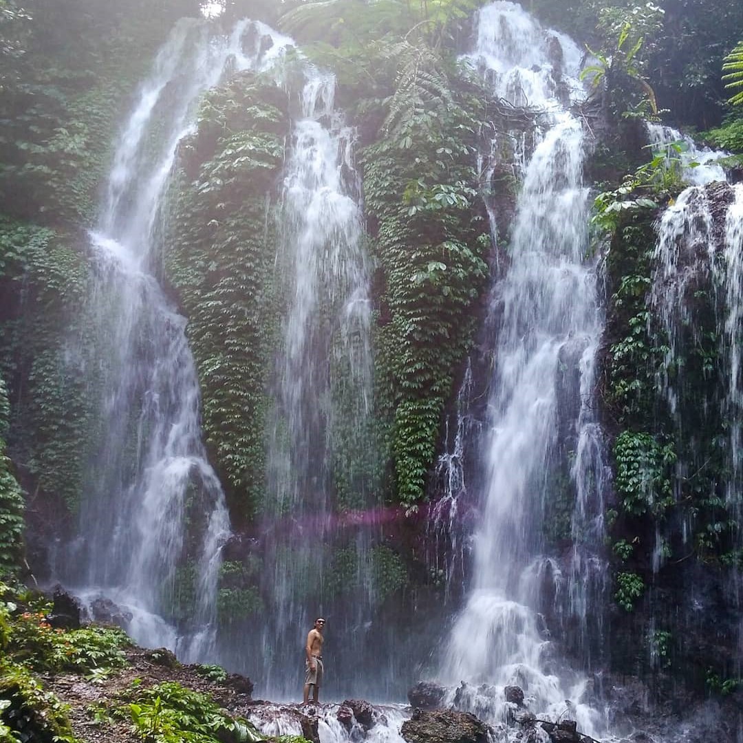 Air Terjun Banyu Wana Amertha Buleleng Bali, Empat Kecantikan Cobannya ...