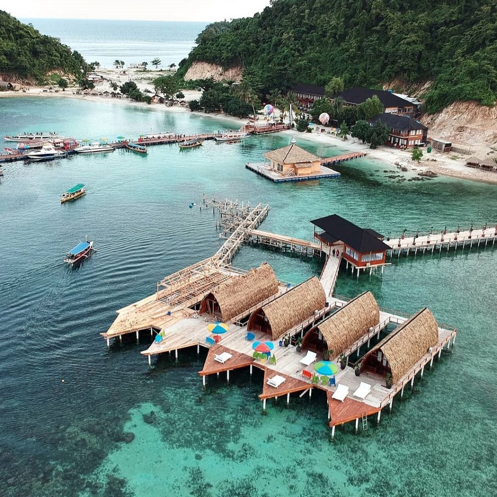 Ke Pulau Tegal Mas Lampung Yuk! Liburan Ala Maladewa di Bumi Tapis ...