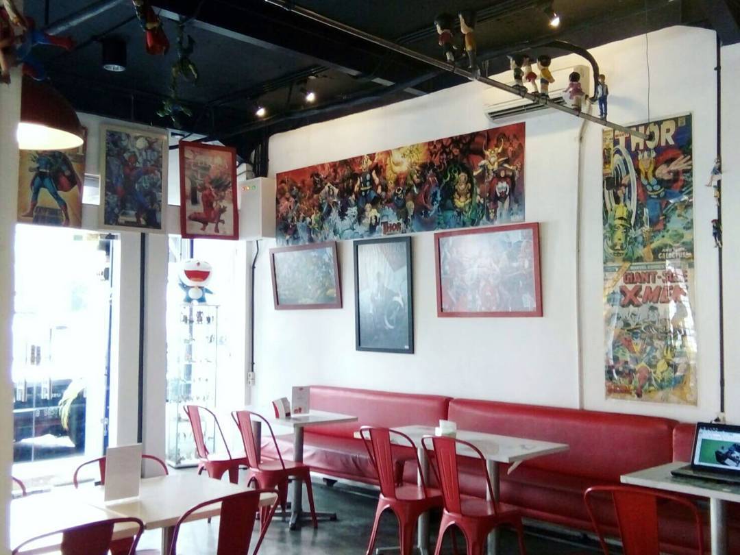 Rasakan Nuansa Superhero Cafe di Indonesia, Mana Karakter Idolamu?
