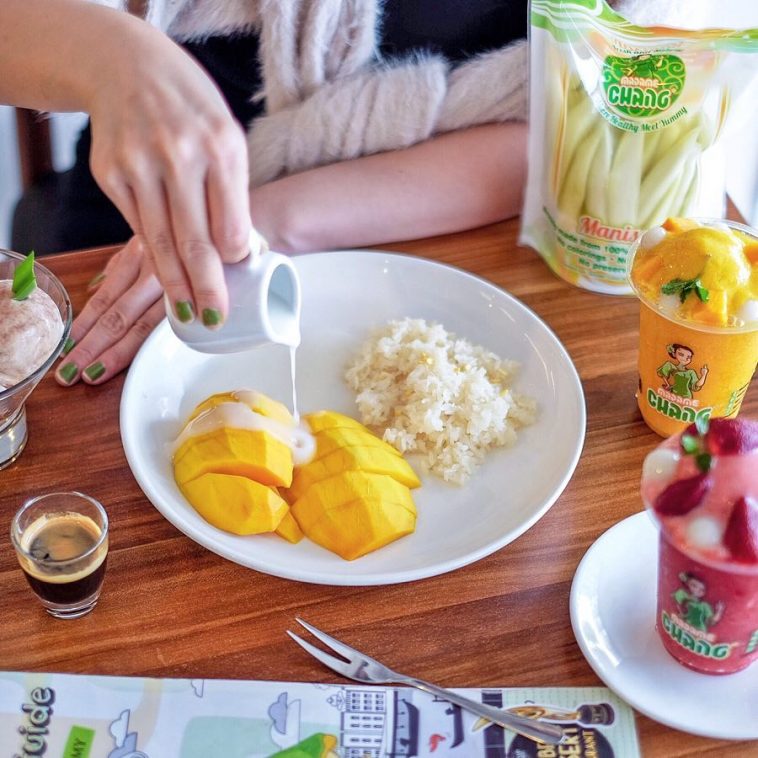 Mango Sticky Rice di Surabaya, Sensasi Rasa Manis Gurih yang Bikin Nagih