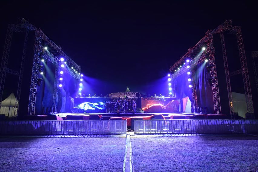 Taman Lumbini Yogyakarta, Tempat Konser Mariah Carey Berlatar Kemegahan ...