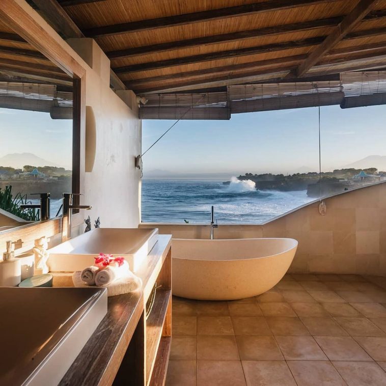 Resort dan Villa di Nusa Lembongan dengan Bathtub Terbuka, Bikin Enggan ...