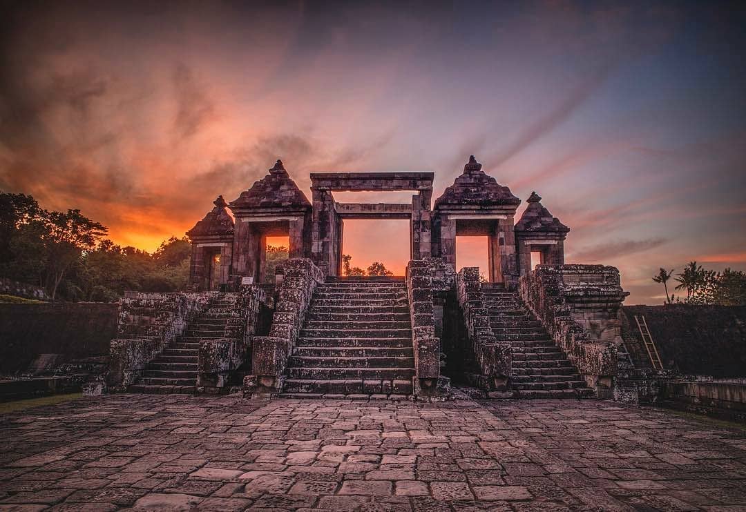 Ratu Boko, an Ancient Palace with Magnificent Gate of Sunsets