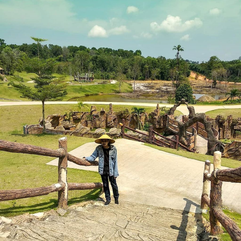 Seru-seruan Bareng Gajah di Safari Lagoi and Eco Farm Bintan, Kebun ...