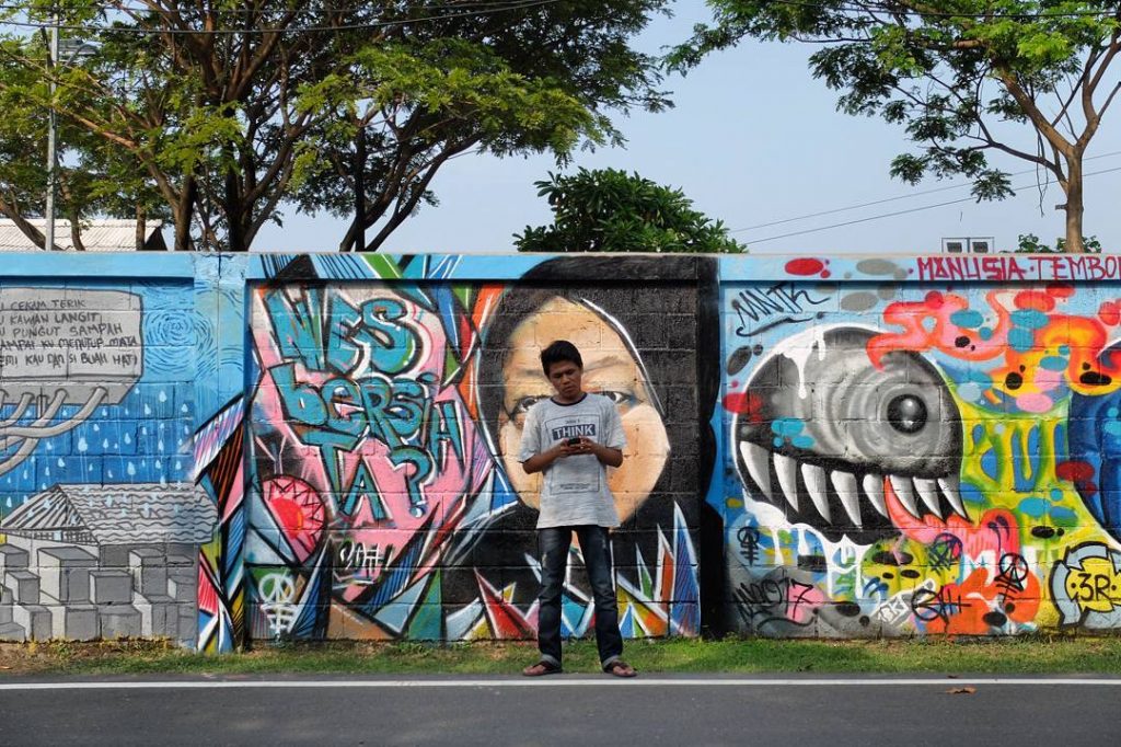 Mural di Surabaya, Gambar-gambar Penuh Kreasi di Kota Pahlawan Bisa ...