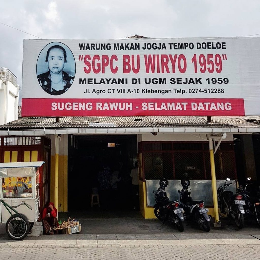 Warung SGPC Bu Wiryo, Favorit Anak UGM Termasuk Pak Jokowi Sejak Tahun 1959