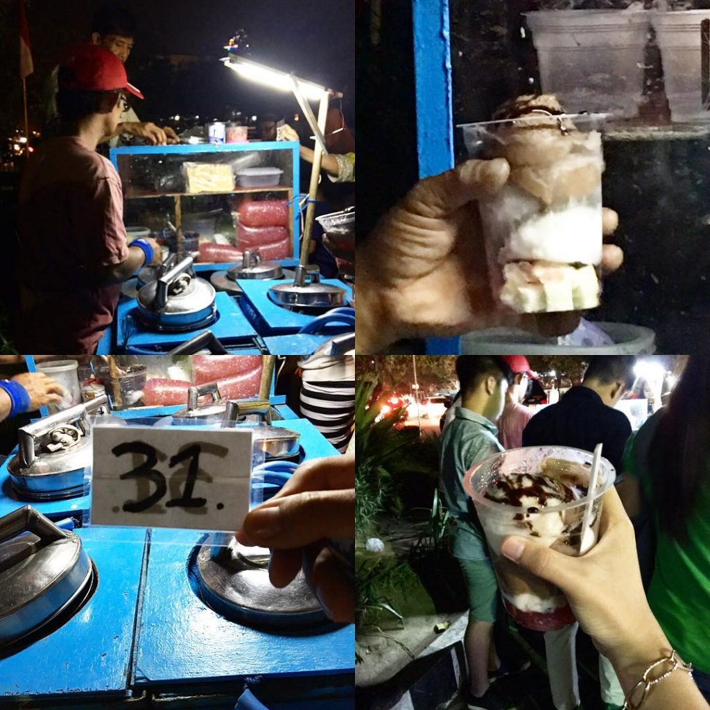 Es Puter I-One di Surabaya yang Unik, Jual Malam Hari Pakai Nomor Antrean!