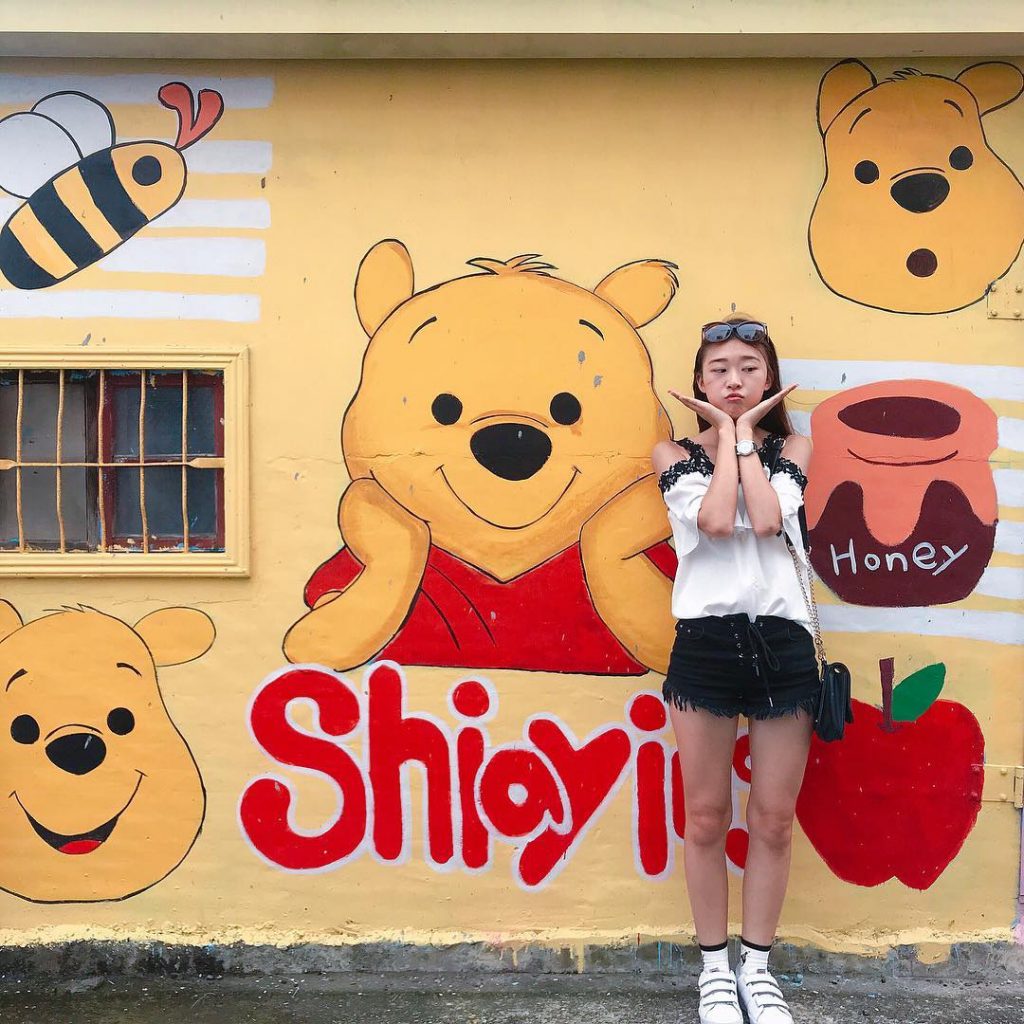 Intip Gemasnya Kampung Winnie the Pooh di Taiwan, Penuh Mural Beruang Lucu!
