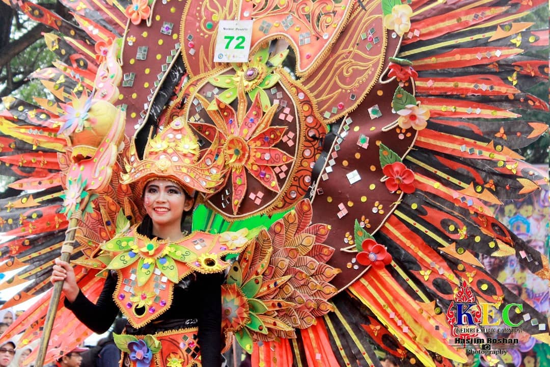 Kediri Exotic Carnival 2019, Parade Kreasi Busana yang Memukau