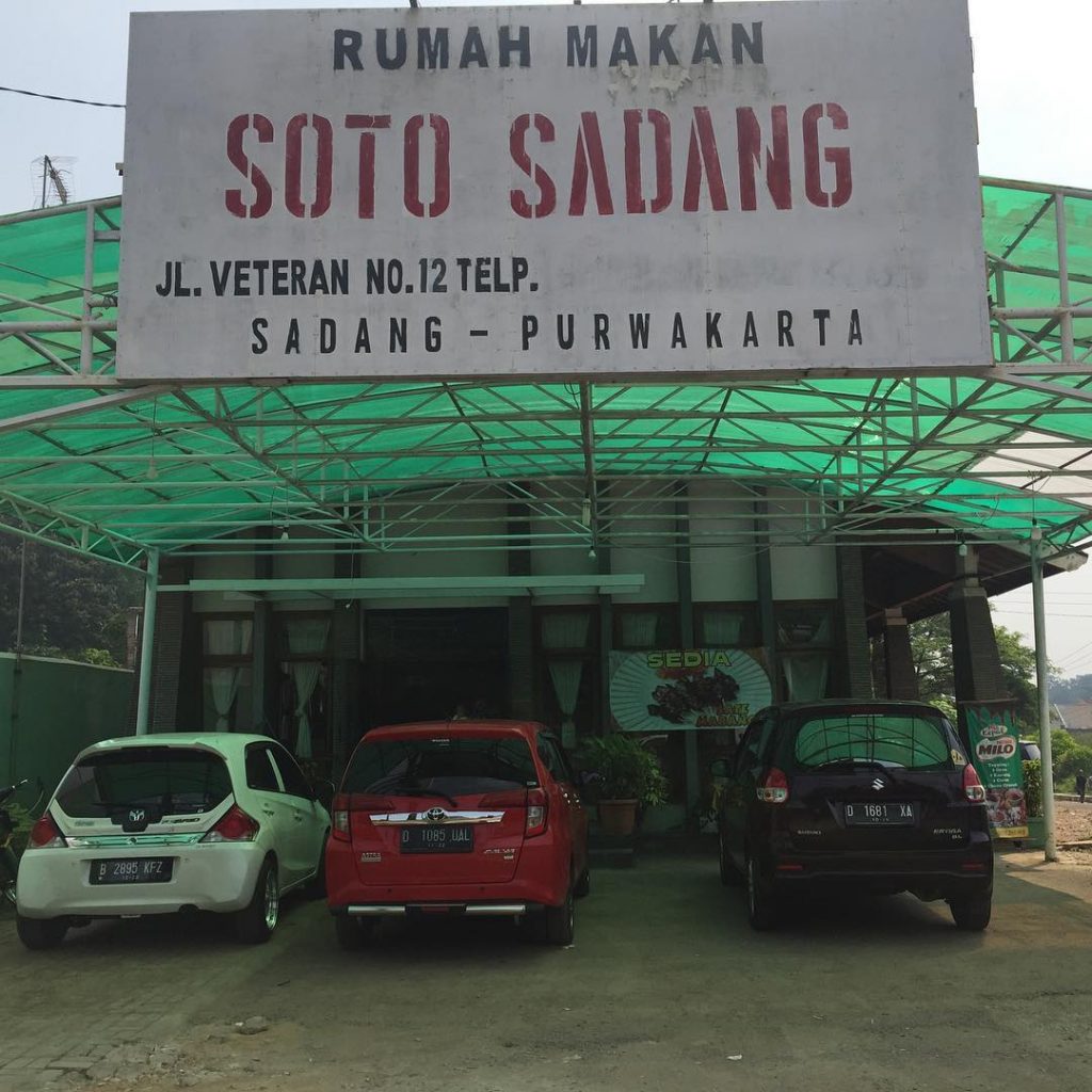 Soto Sadang di Purwakarta, Kenikmatan Melegenda Sejak Tahun 1970-an