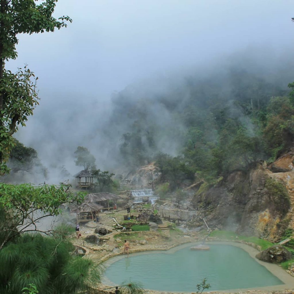 Soak in the Hot Springs and Mud Bath at Kawah Rengganis Ciwidey