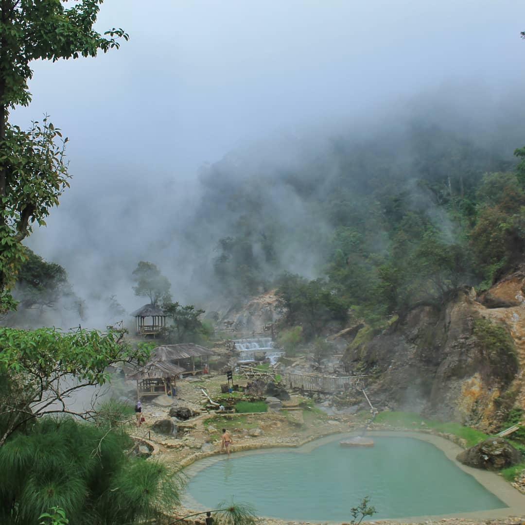 Soak in the Hot Springs and Mud Bath at Kawah Rengganis Ciwidey