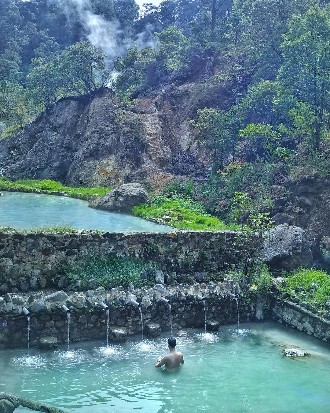 Soak in the Hot Springs and Mud Bath at Kawah Rengganis Ciwidey