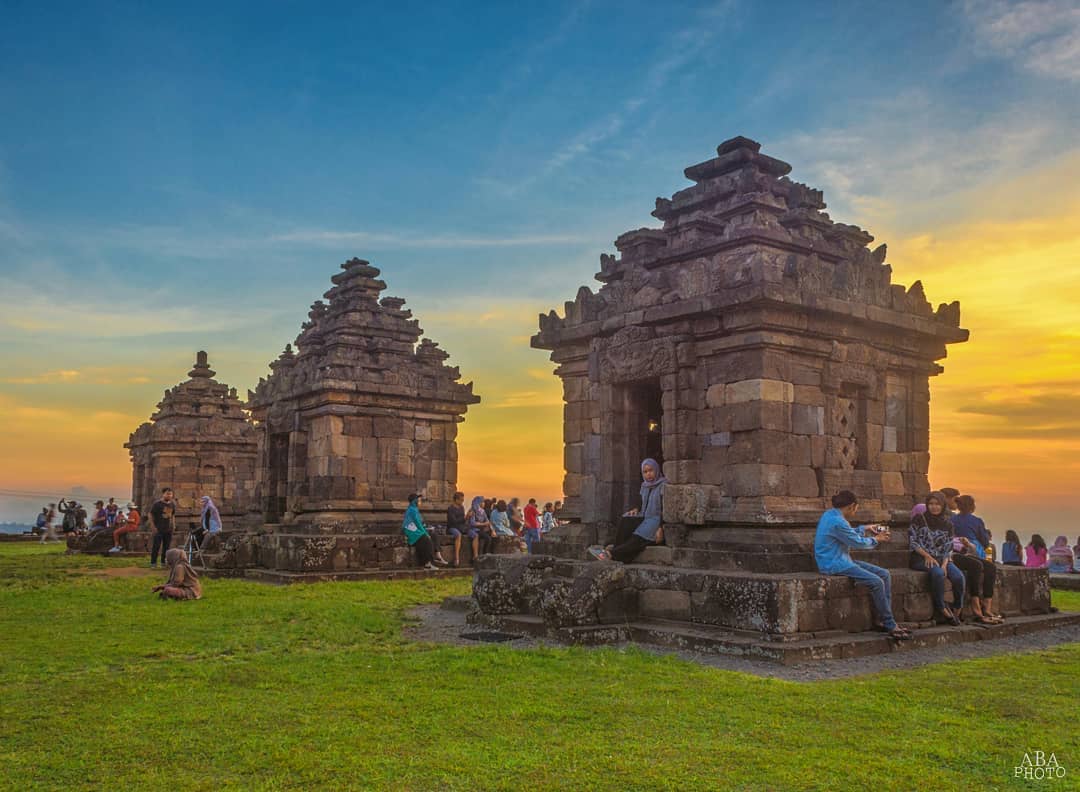 Ijo Temple, the Highest Temple in Yogyakarta with Spectacular Sunset
