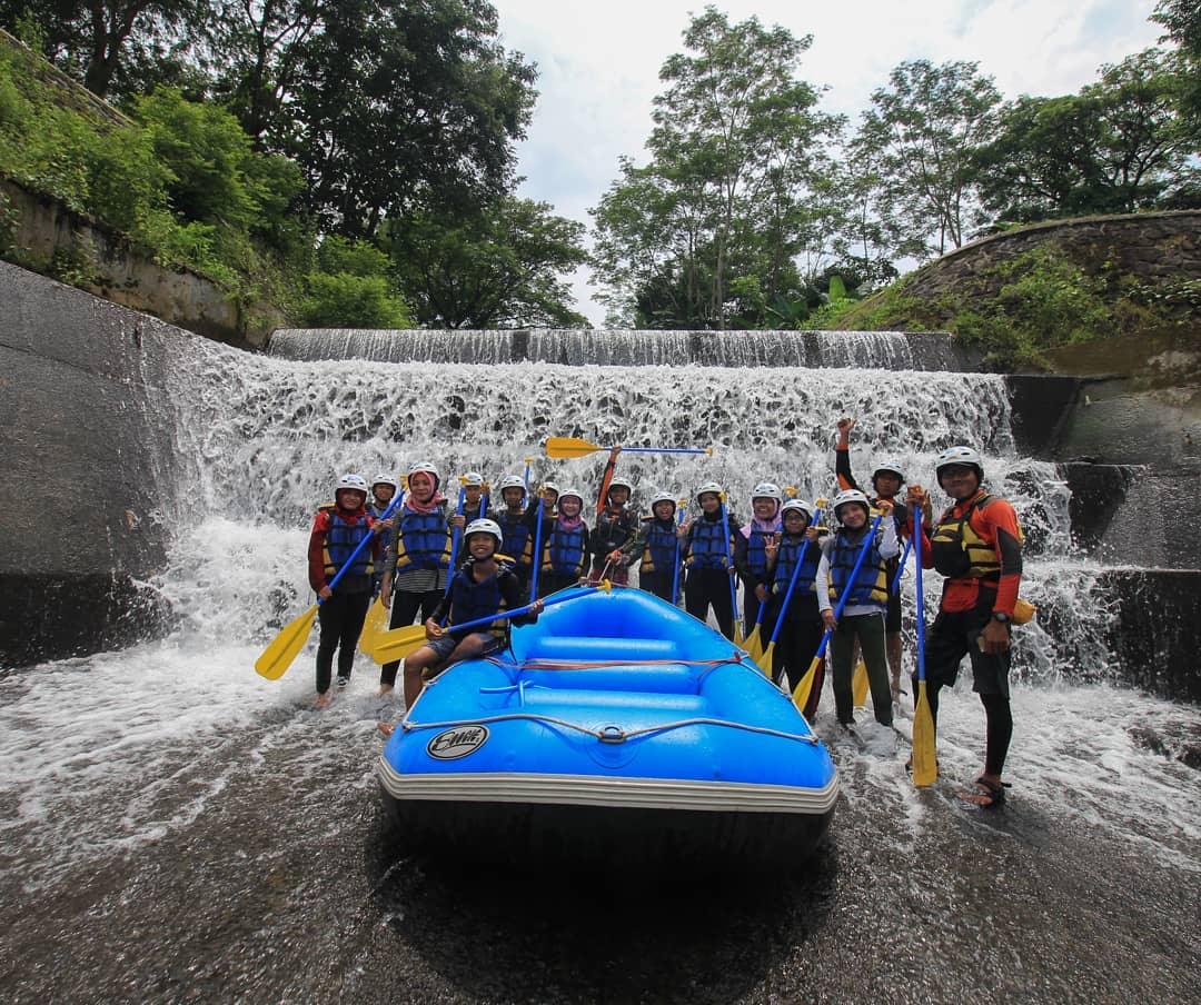Rafting on Progo, the Most Challenging River in Java