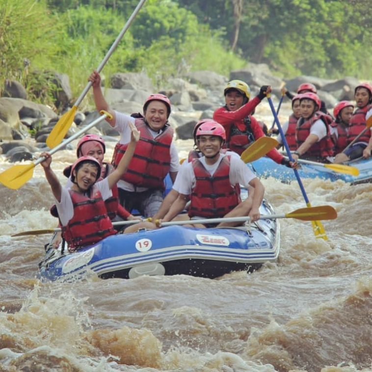 Rafting on Progo, the Most Challenging River in Java
