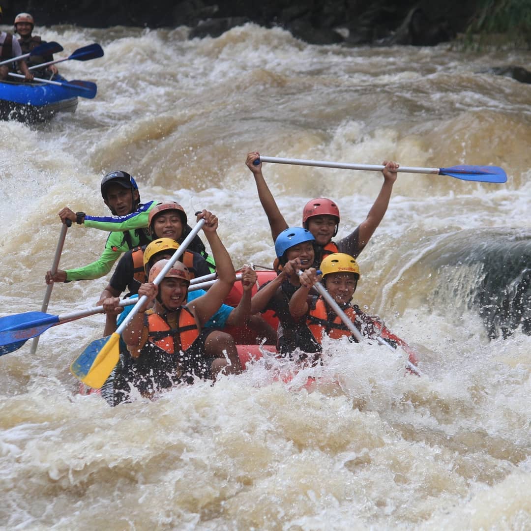 Rafting on Progo, the Most Challenging River in Java