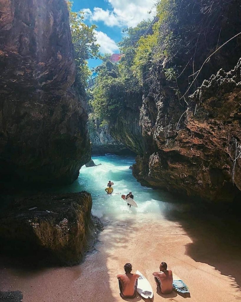 Beaches with Unique Caves in Bali