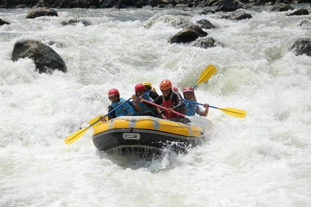 Rafting on Progo, the Most Challenging River in Java