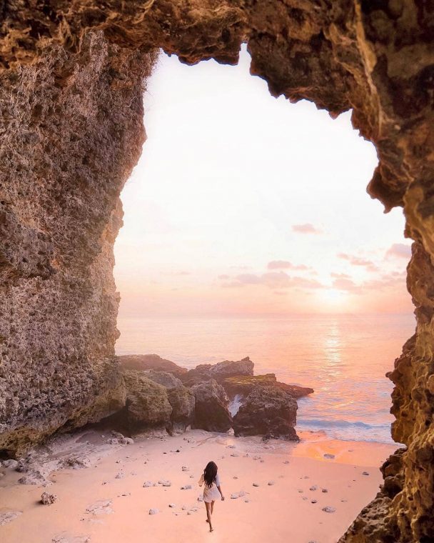 Beaches with Unique Caves in Bali