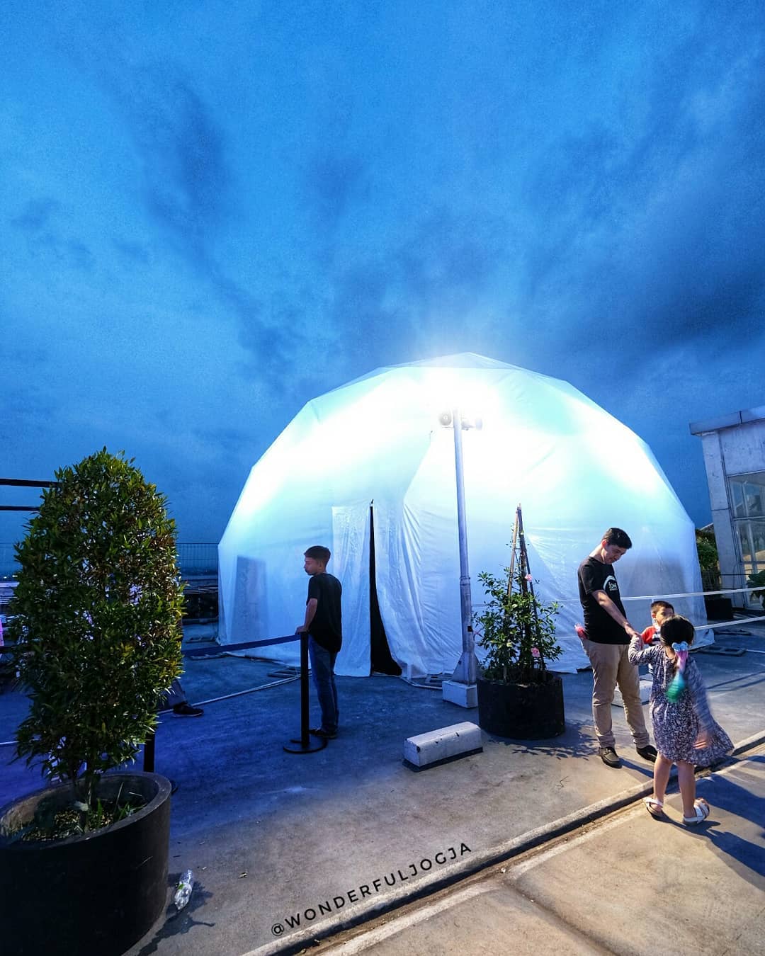 360 Dome Experience Jogja, Tempat Wisata Pertama di Indonesia Suguhkan ...