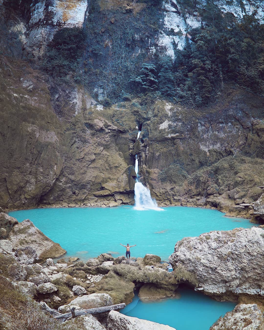 Purely Exotic and Pristine Waterfalls in Sumba
