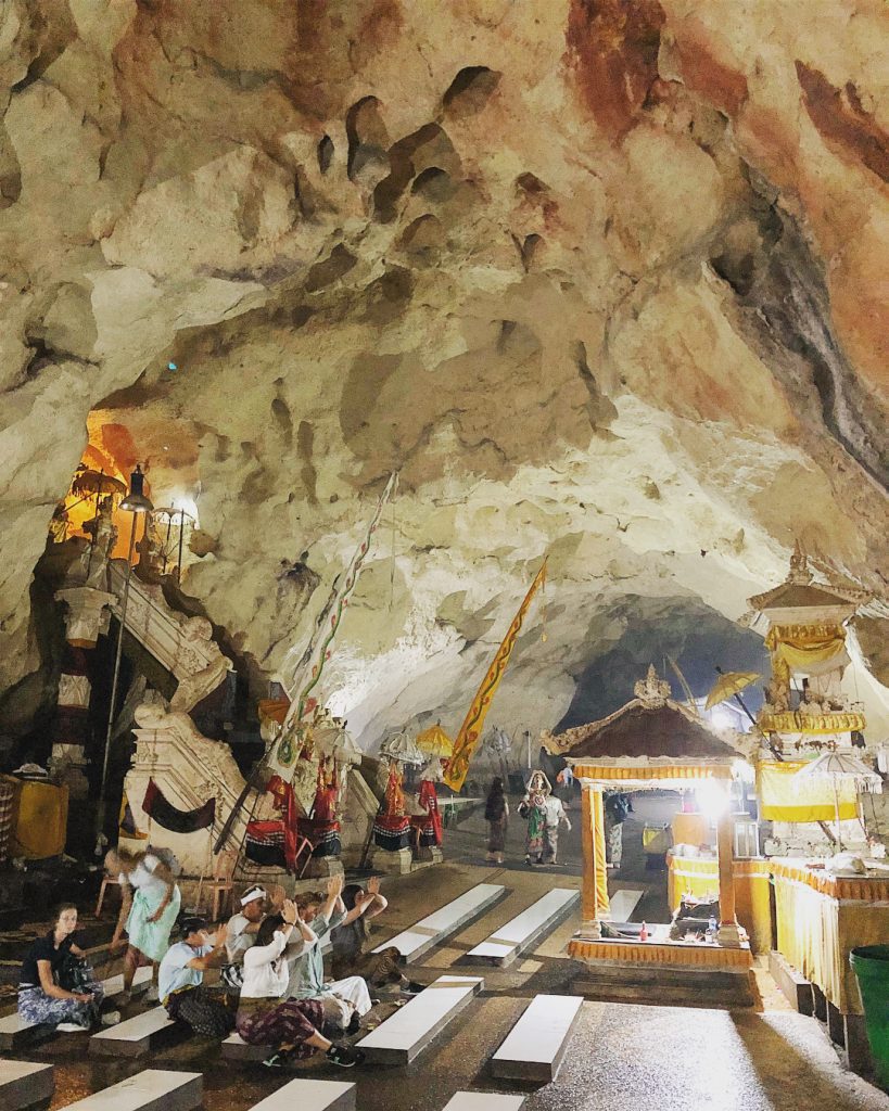 Exotic Cave Temple at Pura Goa Giri Putri Nusa Penida