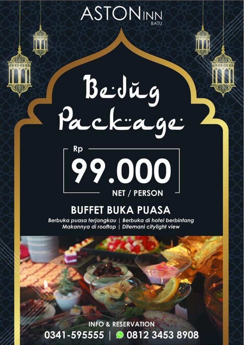 All You Can Eat Iftar Packages under 100K in Batu Hotels