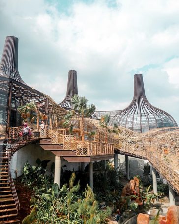 Eksotisnya Dusun Semilir Eco Park Semarang, Wisata Baru dengan Kubah ...