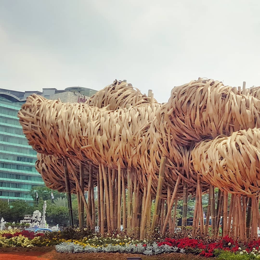 Farewell to Getah Getih, an Evoking Bamboo Installation