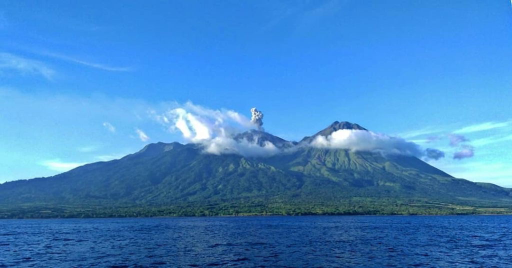 Feisty but Fertile Sangiang Volcanic Island